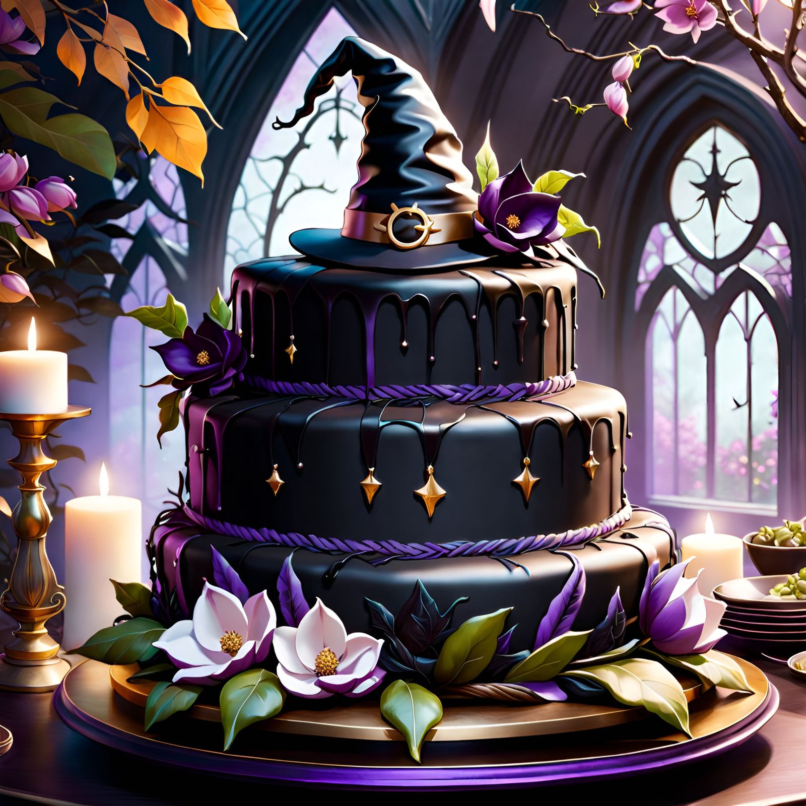 Coven Cake - AI Generated Artwork - NightCafe Creator