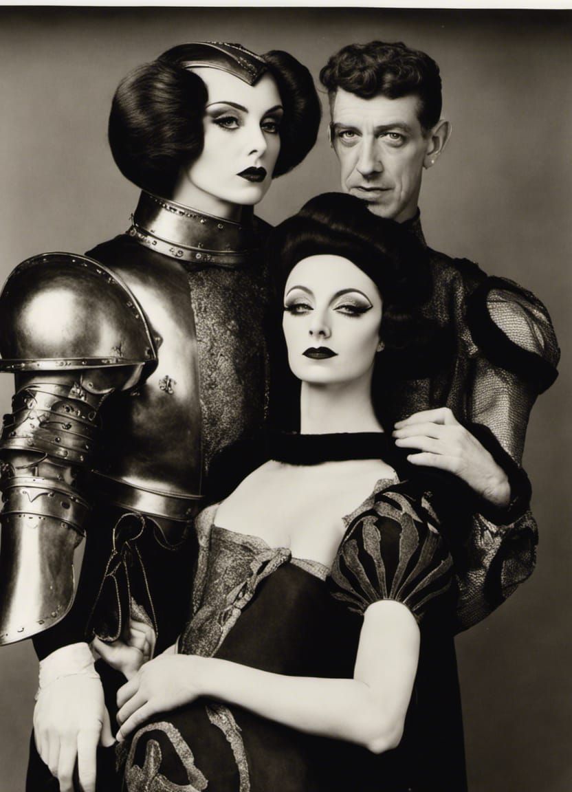 Medieval Drag Queens - AI Generated Artwork - NightCafe Creator