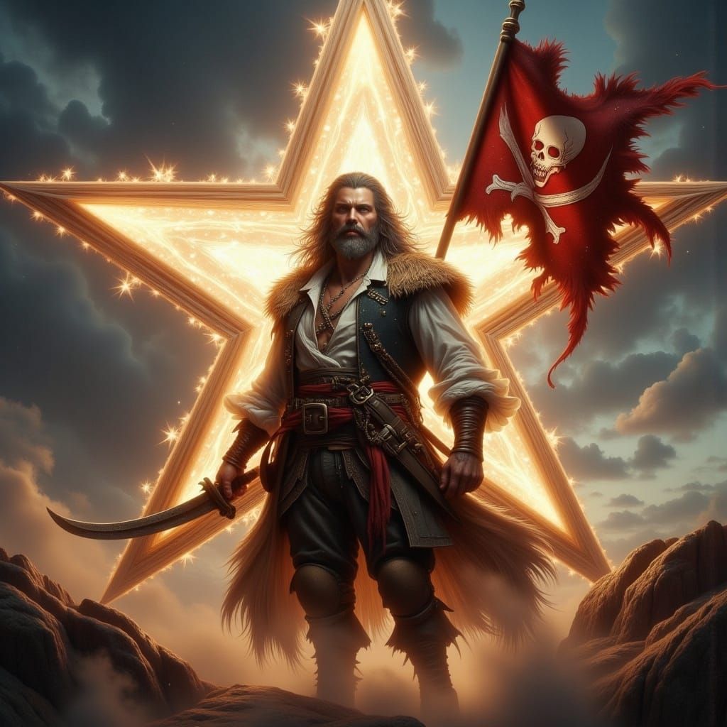 ARRRRRRGH - Swashbuckling Pirate in Celestial Radiance