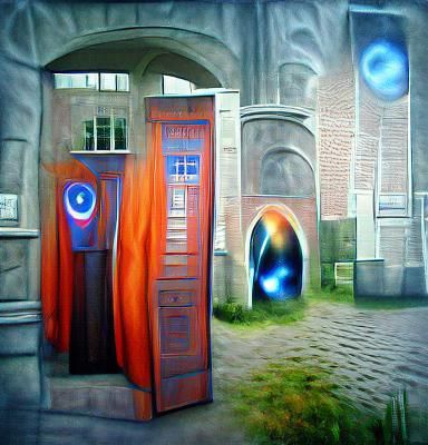 Dr. Who Portal to another world - AI Generated Artwork - NightCafe Creator