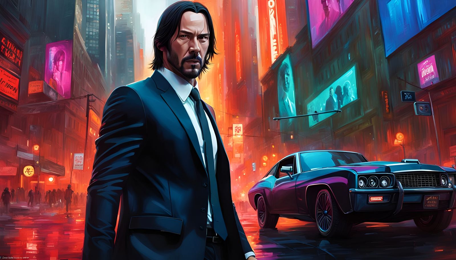 John Wick - AI Generated Artwork - NightCafe Creator