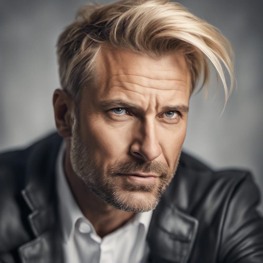 Portrait of an unknow man - AI Generated Artwork - NightCafe Creator