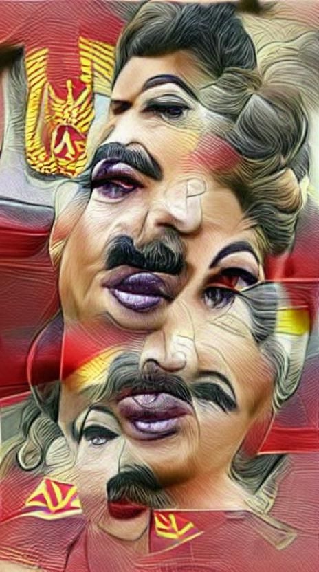Stalin Drag Queen - AI Generated Artwork - NightCafe Creator
