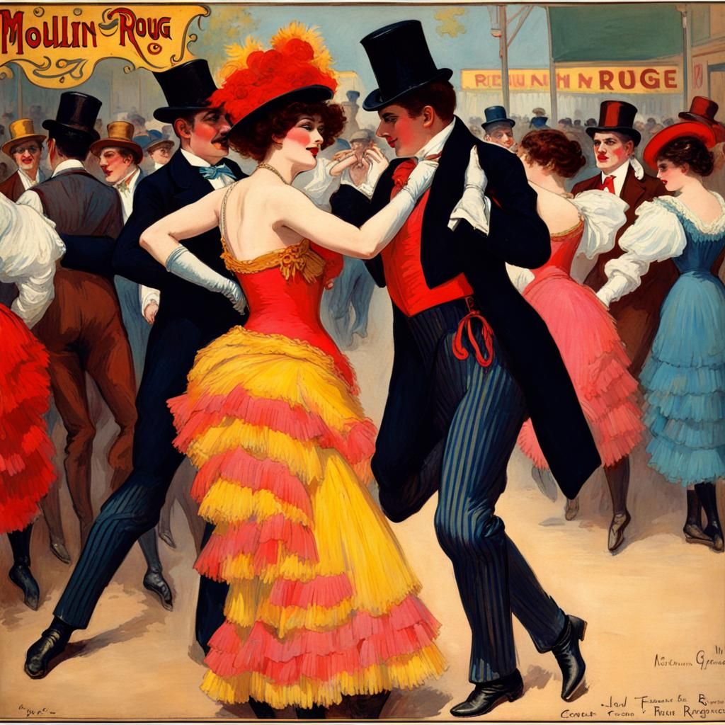 Moulin Rouge - AI Generated Artwork - NightCafe Creator