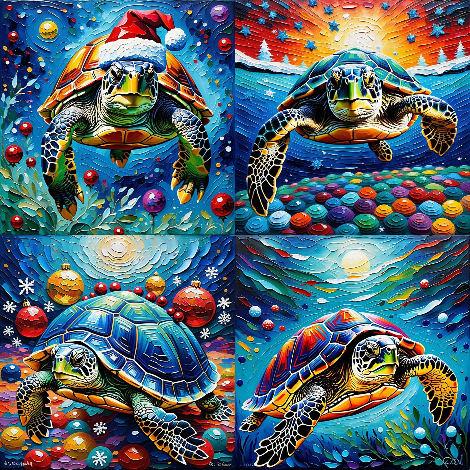 turtle Christmas - turtle Christmas