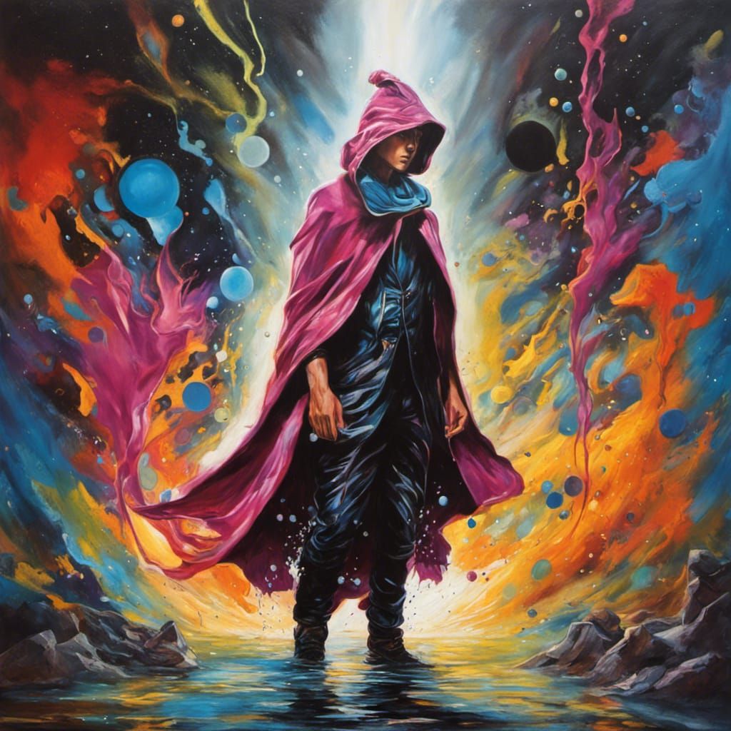 Cloaked wizard - AI Generated Artwork - NightCafe Creator