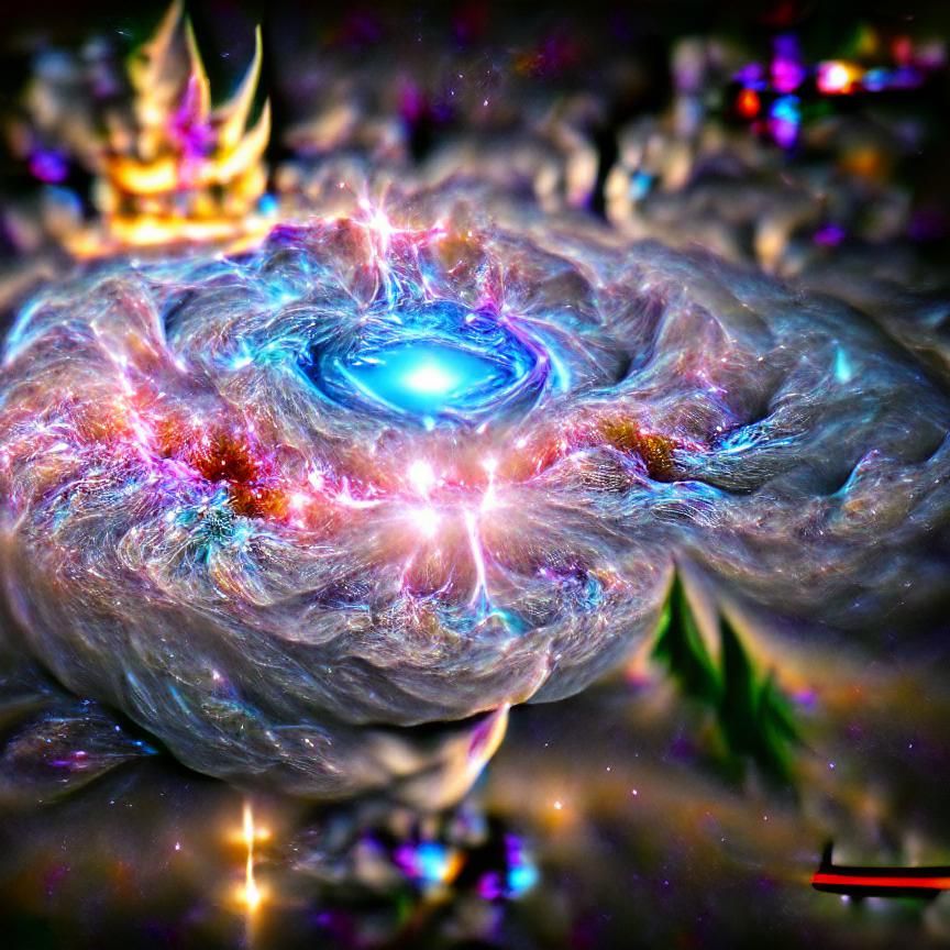 higher powerful cosmic being - AI Generated Artwork - NightCafe Creator
