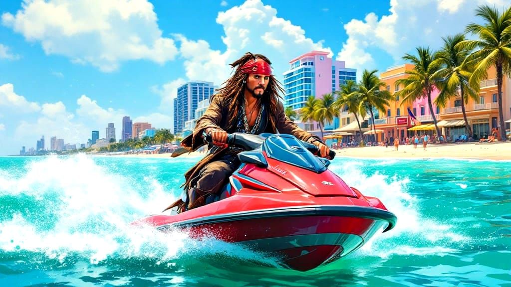 From the movie: 🌞☠️Pirates of Miami☠️🌞
