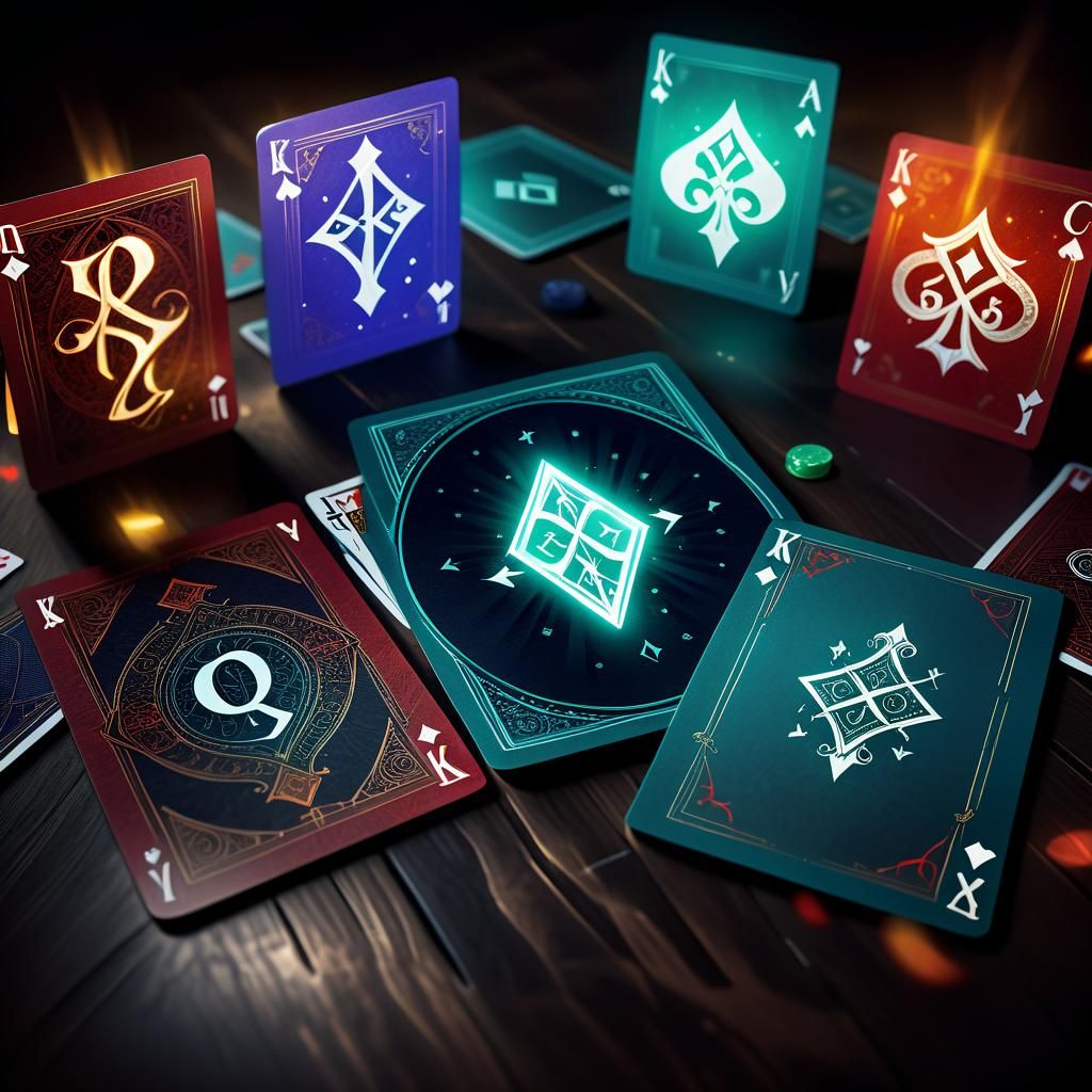 Magic playing cards - AI Generated Artwork - NightCafe Creator