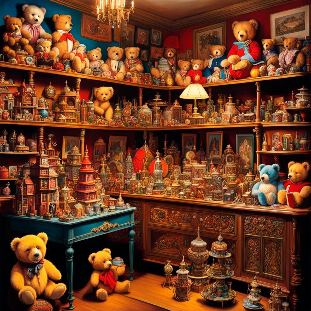 Toy store 🧸 - AI Generated Artwork - NightCafe Creator