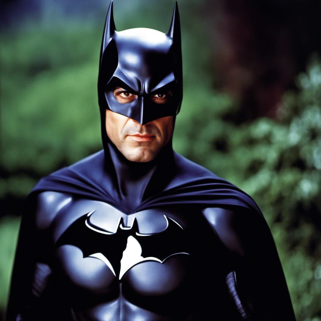 George Clooney as Batman from "Batman and Robin" 1997 - AI Generated ...