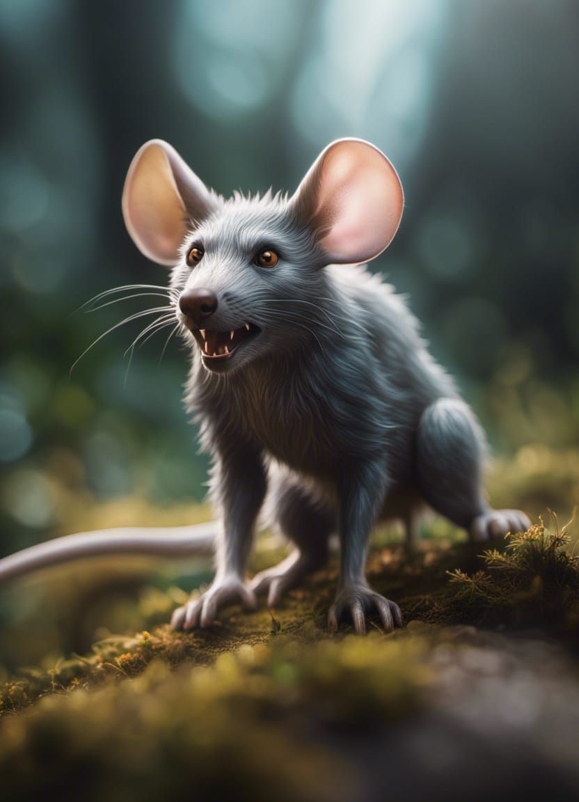 "werewolf mouse":"HDRI, ultra realistic, concept art, elegant, highly ...