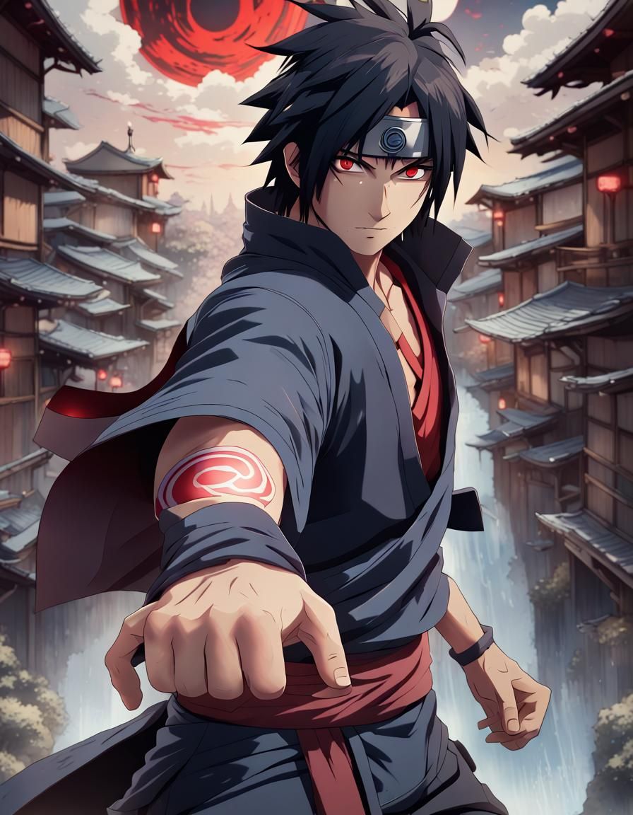 Sasuke Uchiha - AI Generated Artwork - NightCafe Creator