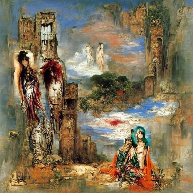 Jason and Medea, by Gustave Moreau - AI Generated Artwork - NightCafe ...