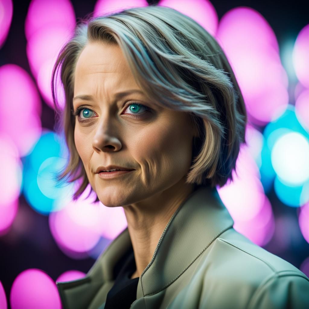 Hello, Miss Foster - AI Generated Artwork - NightCafe Creator