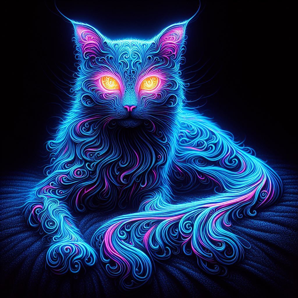 Surreal Cat - AI Generated Artwork - NightCafe Creator