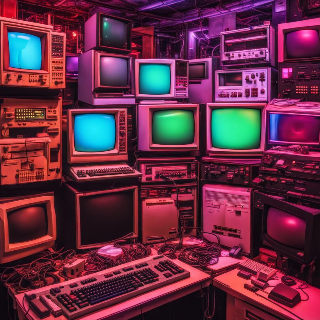 Liminal Control Room - AI Generated Artwork - NightCafe Creator