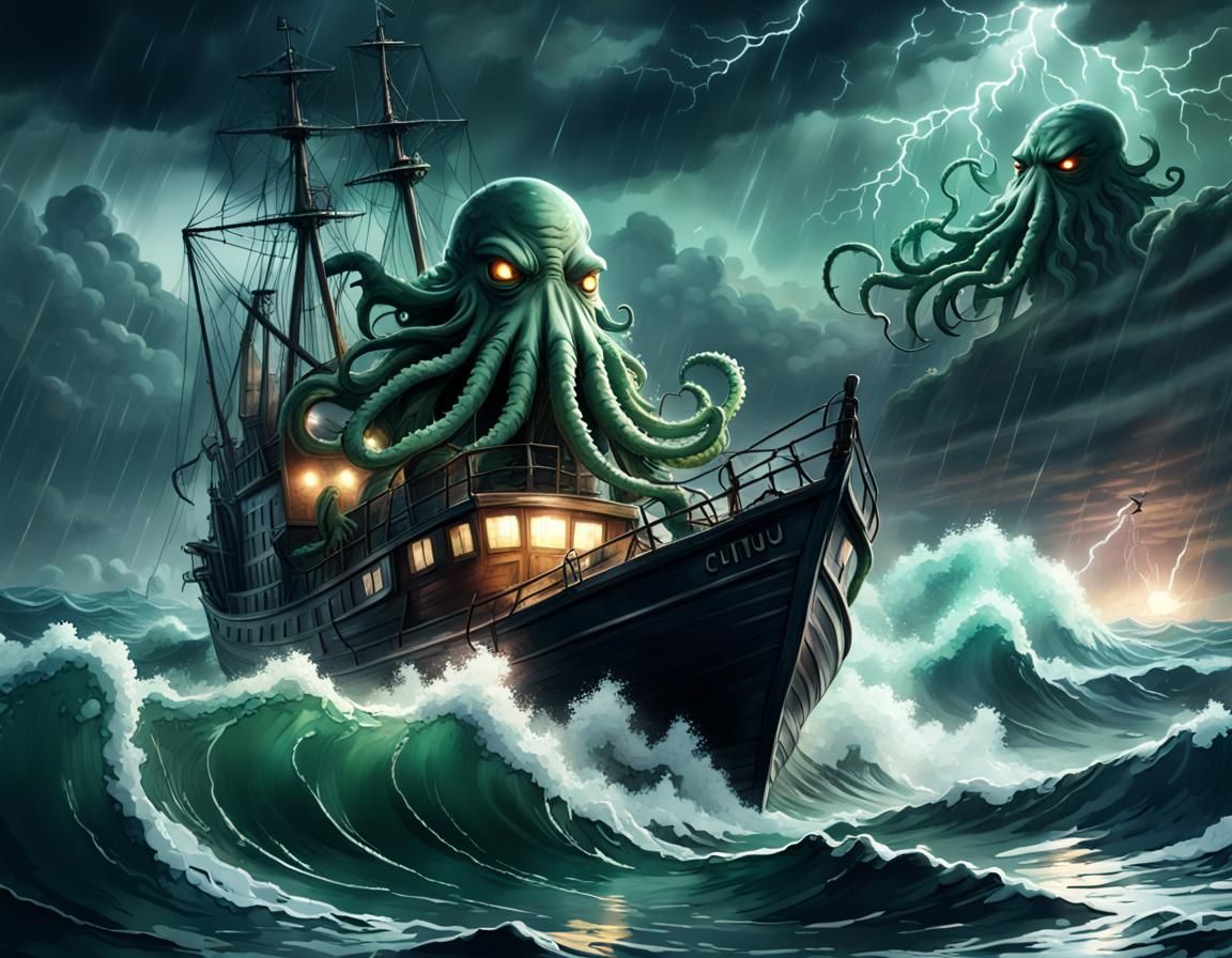 (Masterpiece, cosmic horror, lovecraftian, 8k, high_res, high_detail ...