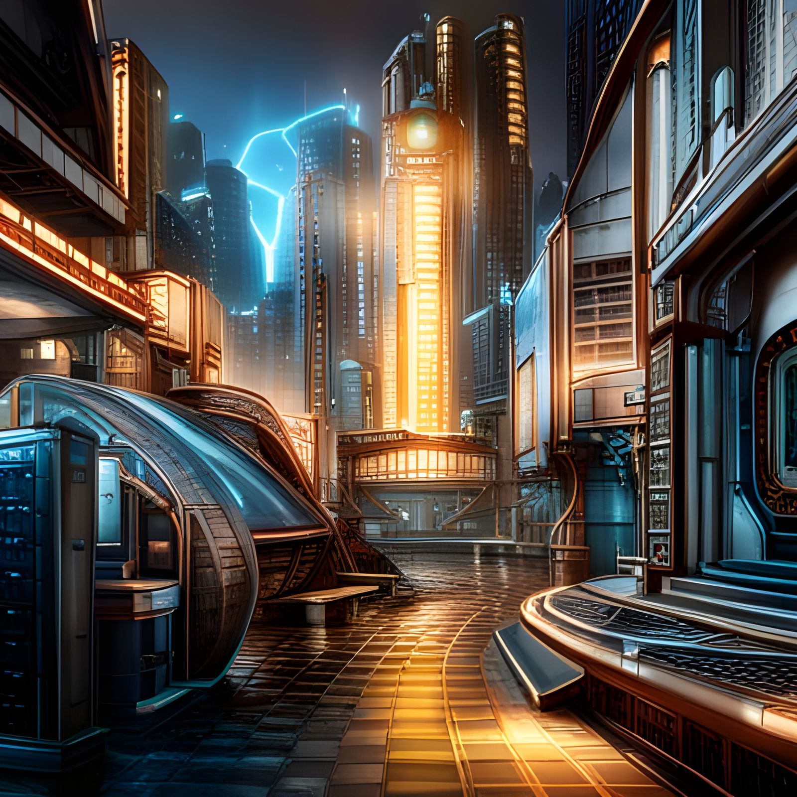 Galactic worlds - AI Generated Artwork - NightCafe Creator