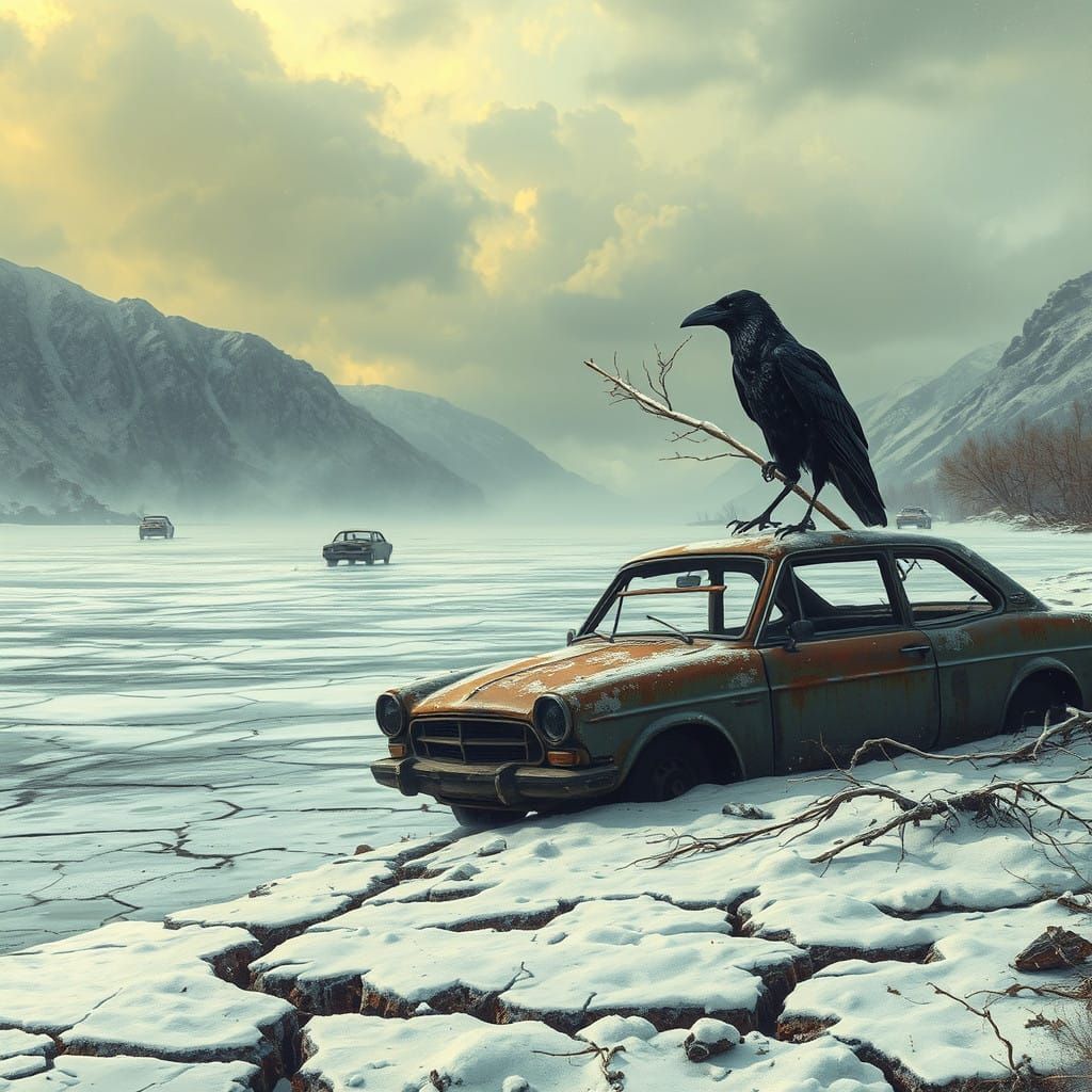 Apocalypse - Post-Apocalyptic Landscape in Mad Max Style