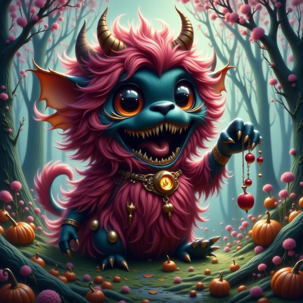 An epic, sweet, adorable monster. - An epic, sweet, adorable...