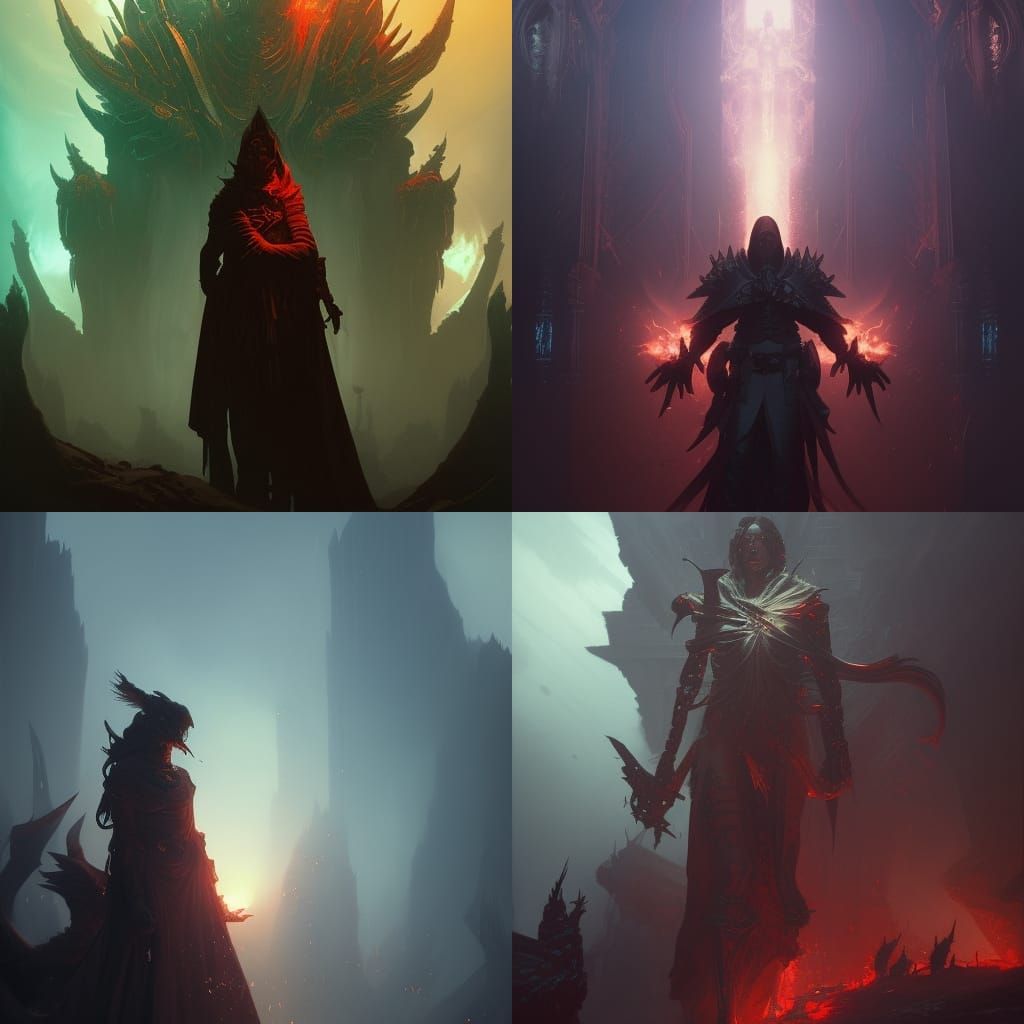 HELL PRIEST - AI Generated Artwork - NightCafe Creator