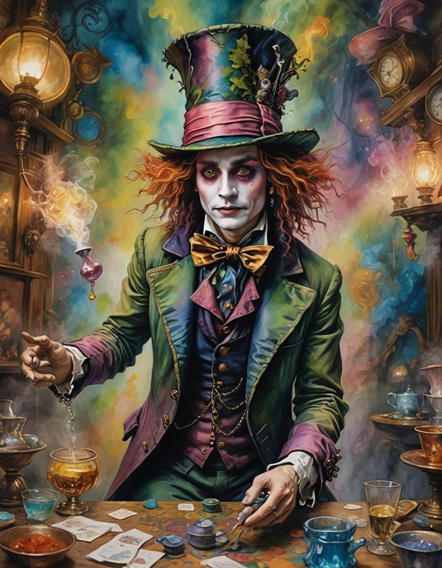 Johnny Depp Art 161 - AI Generated Artwork - NightCafe Creator