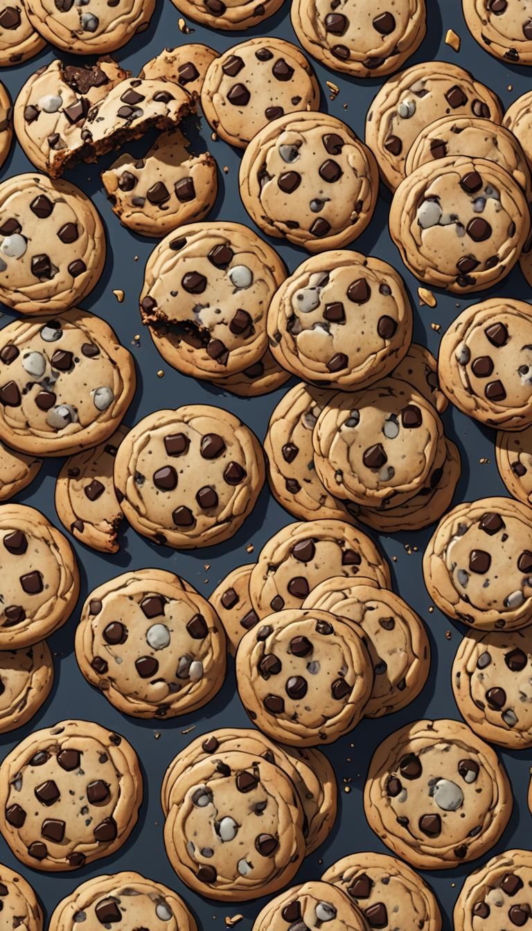 The chocolate chip cookies smelled so good that I ate one without ...