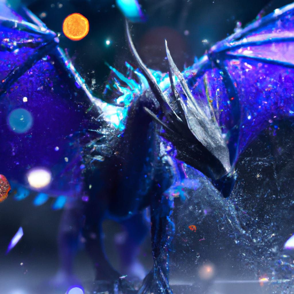 Void Dragon - AI Generated Artwork - NightCafe Creator
