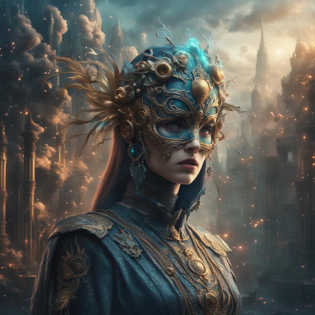 Masquerade - AI Generated Artwork - NightCafe Creator