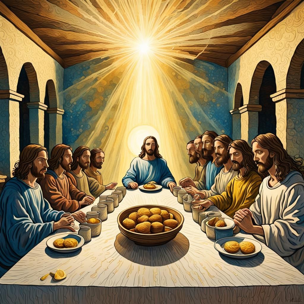 The Last Supper - AI Generated Artwork - NightCafe Creator