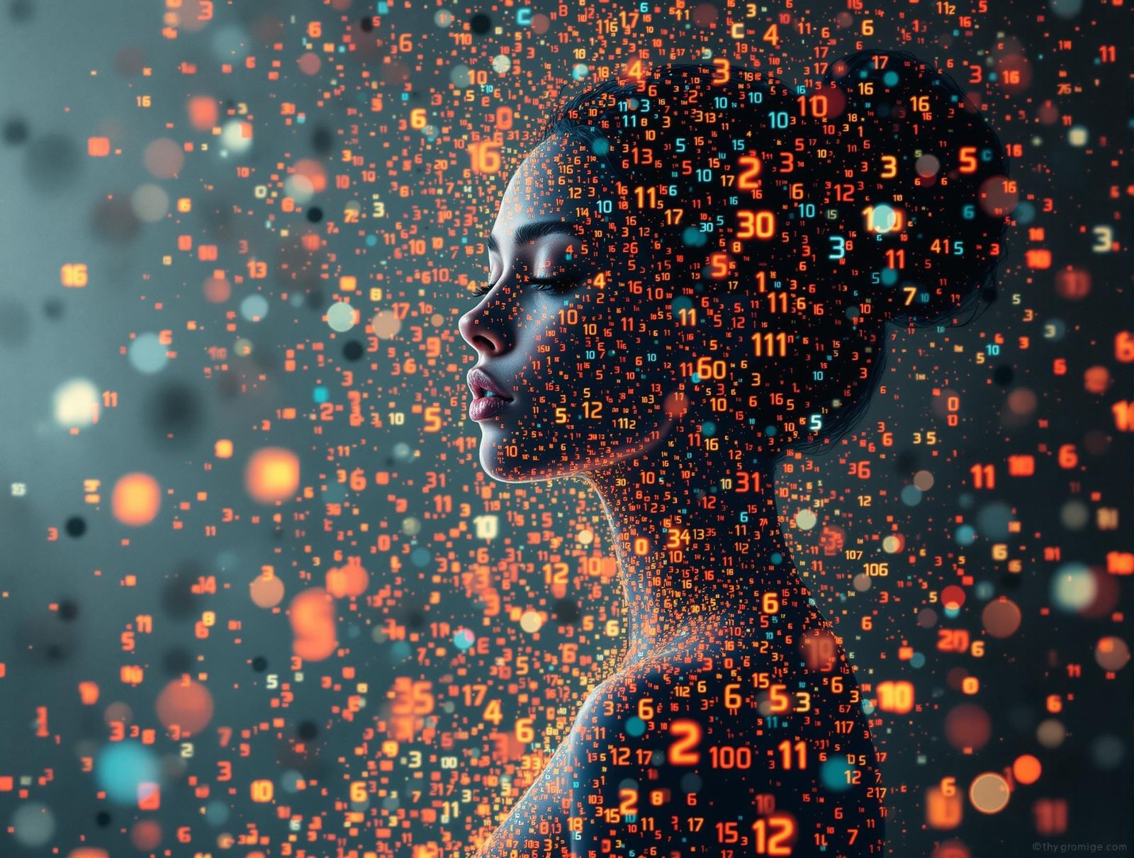 A dancer merges into numbers - Dancer Transforms into Digit...