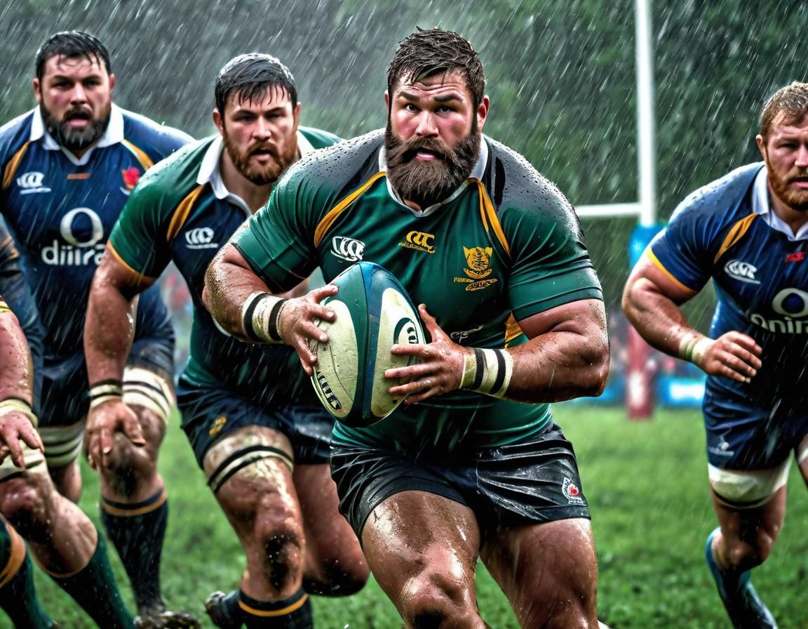 Rugby v.12 - AI Generated Artwork - NightCafe Creator