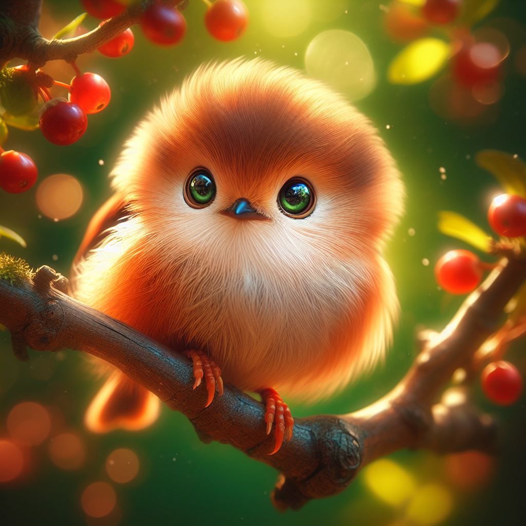 Cutest Bird - AI Generated Artwork - NightCafe Creator