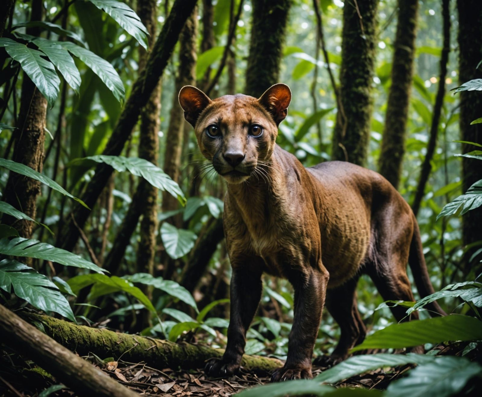 Fossa hunting in the jungle - Fossa hunting in the jungle