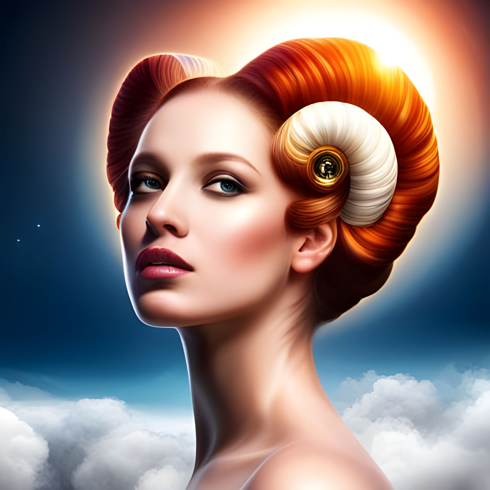 Aries Rising - AI Generated Artwork - NightCafe Creator