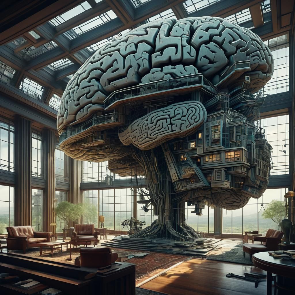 Spare Brain... - Cyberpunk-Inspired Deconstruction of the Hu...