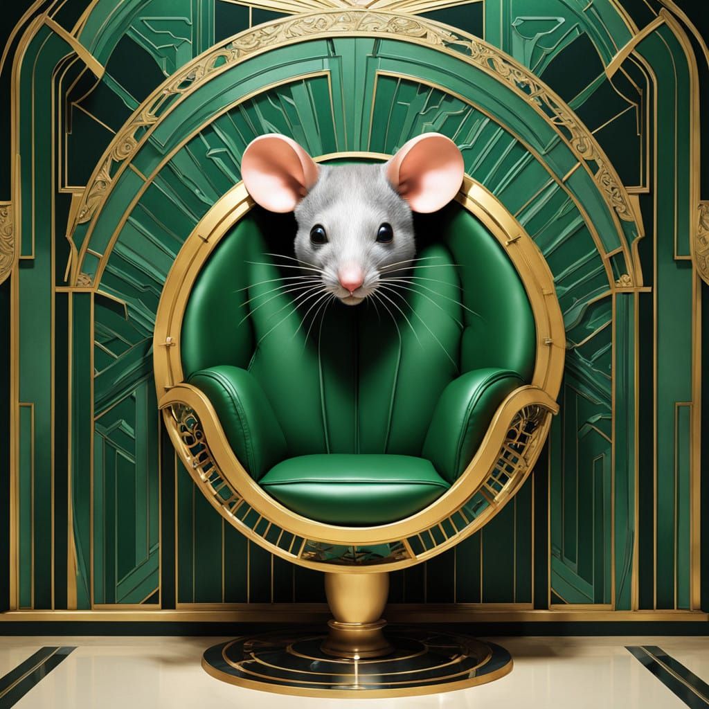 Art Deco Mouse ate Zelda - Art Deco Mouse ate Zelda