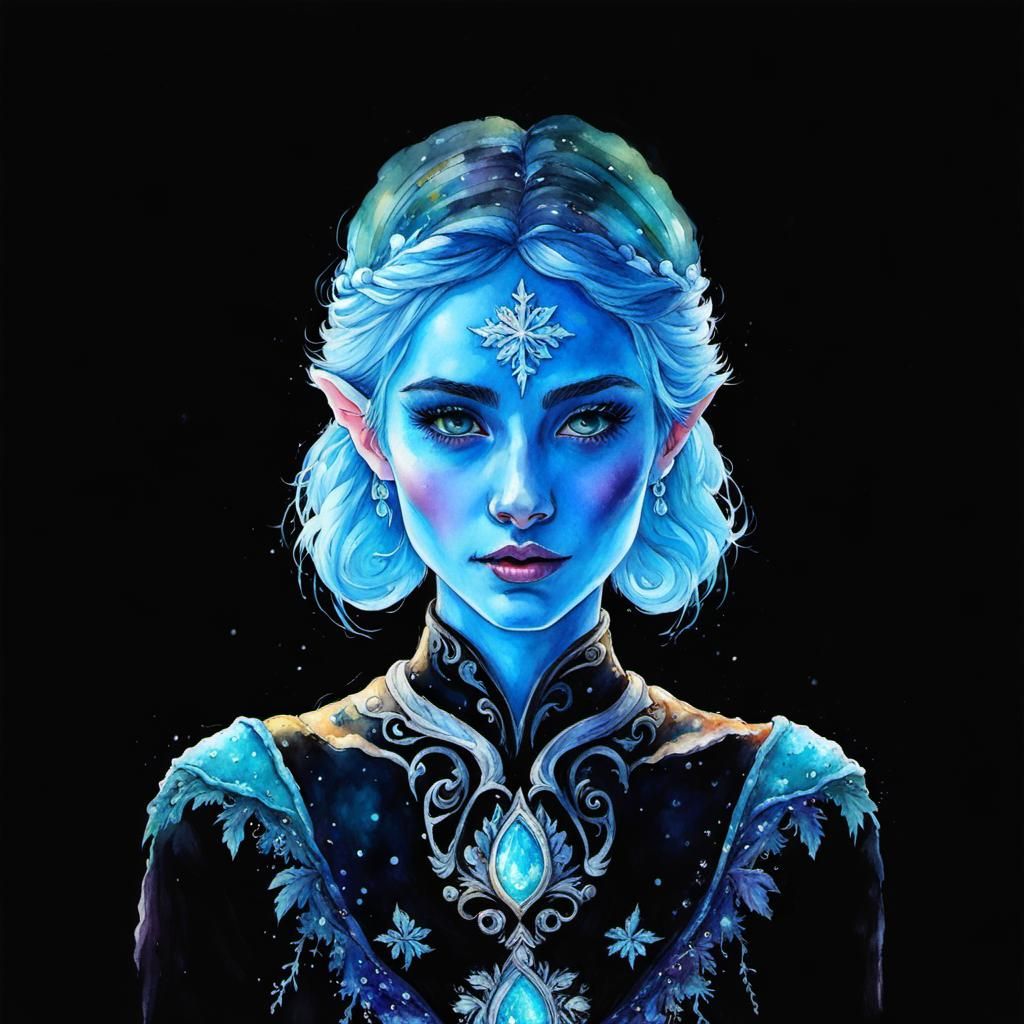 Elven Elf portrait - AI Generated Artwork - NightCafe Creator