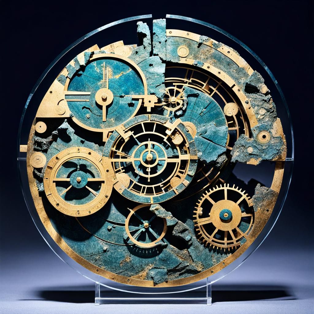 Antikythera Mechanism - AI Generated Artwork - NightCafe Creator