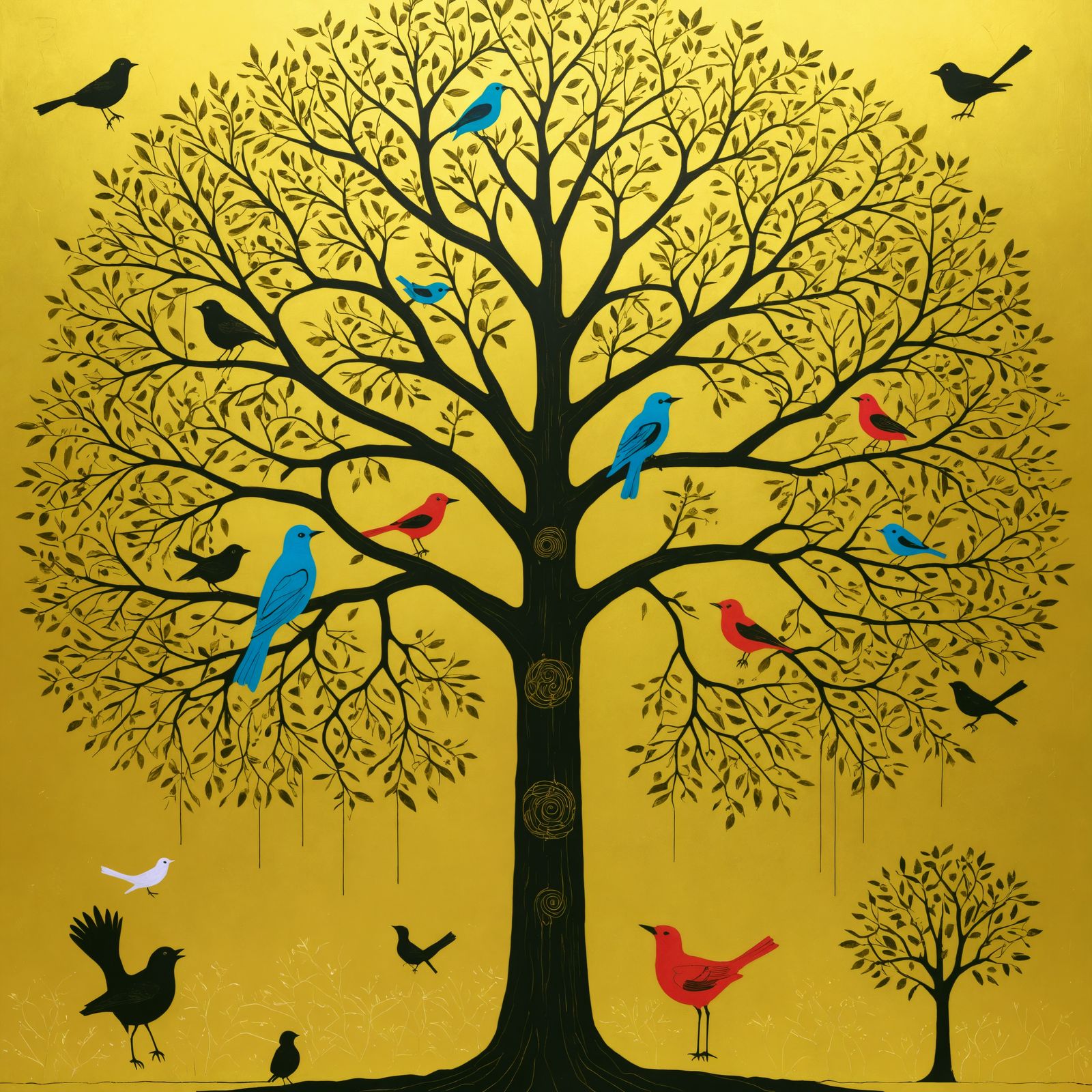 The Singing Tree - AI Generated Artwork - NightCafe Creator