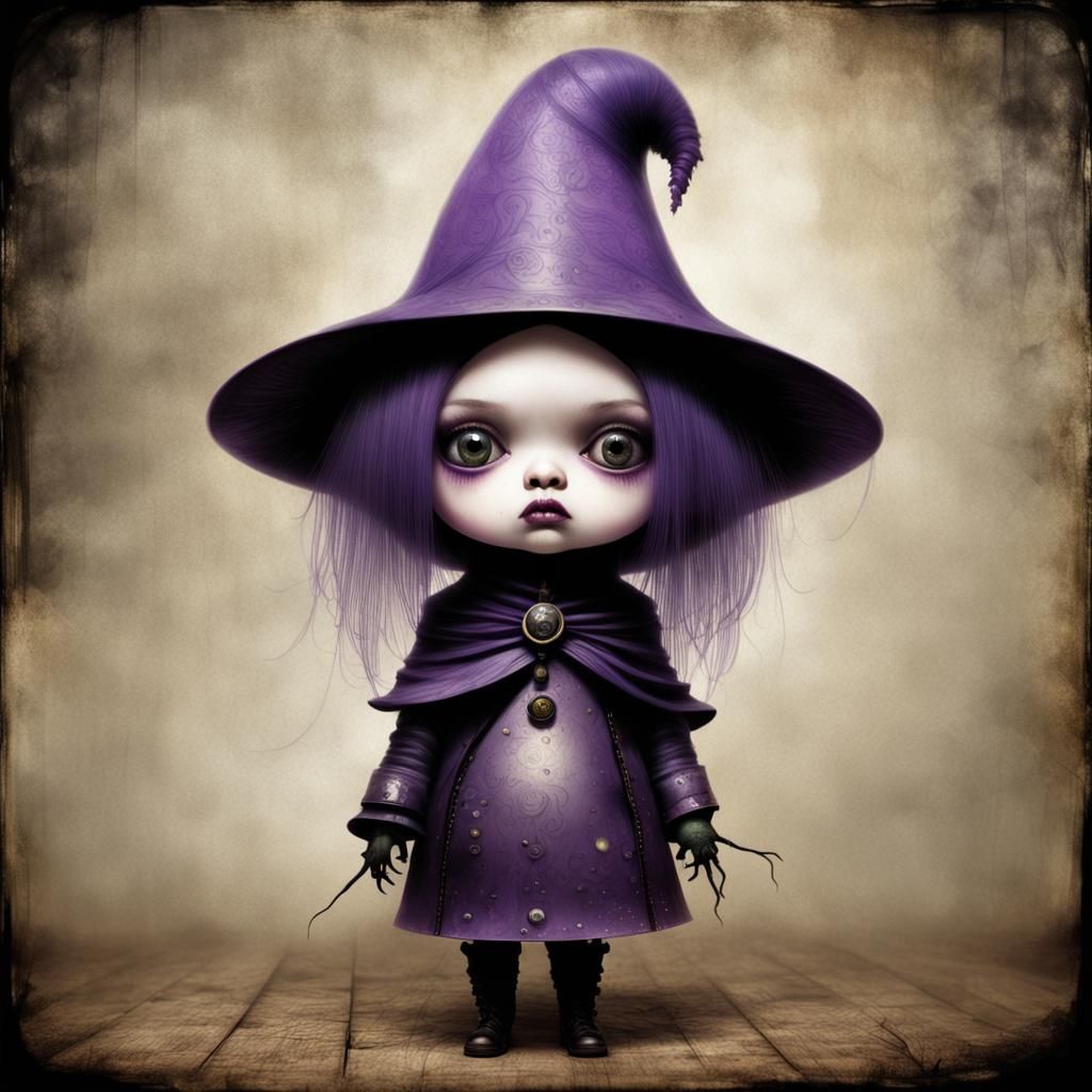"The Purple Witch-Queen": photograph by Stephen Gammell - Gabriel ...