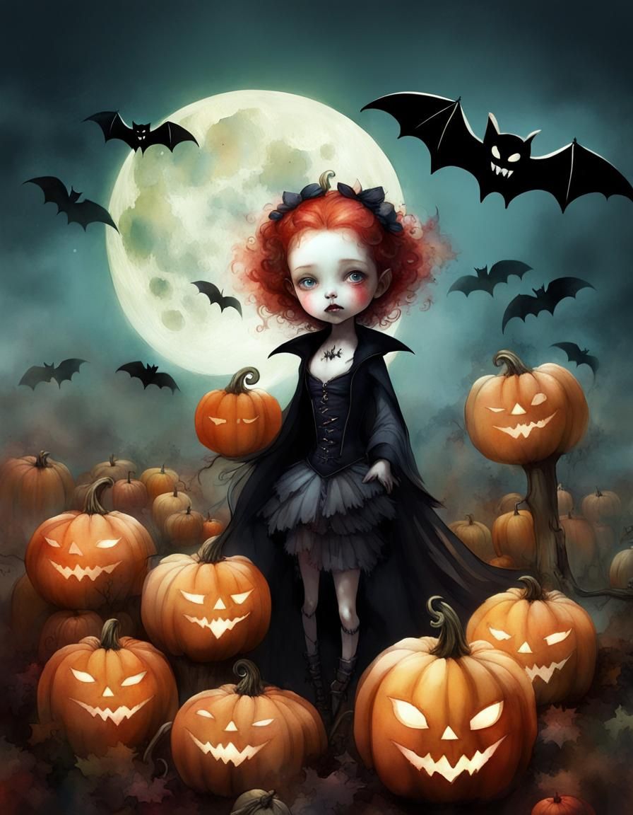 Halloween - AI Generated Artwork - NightCafe Creator