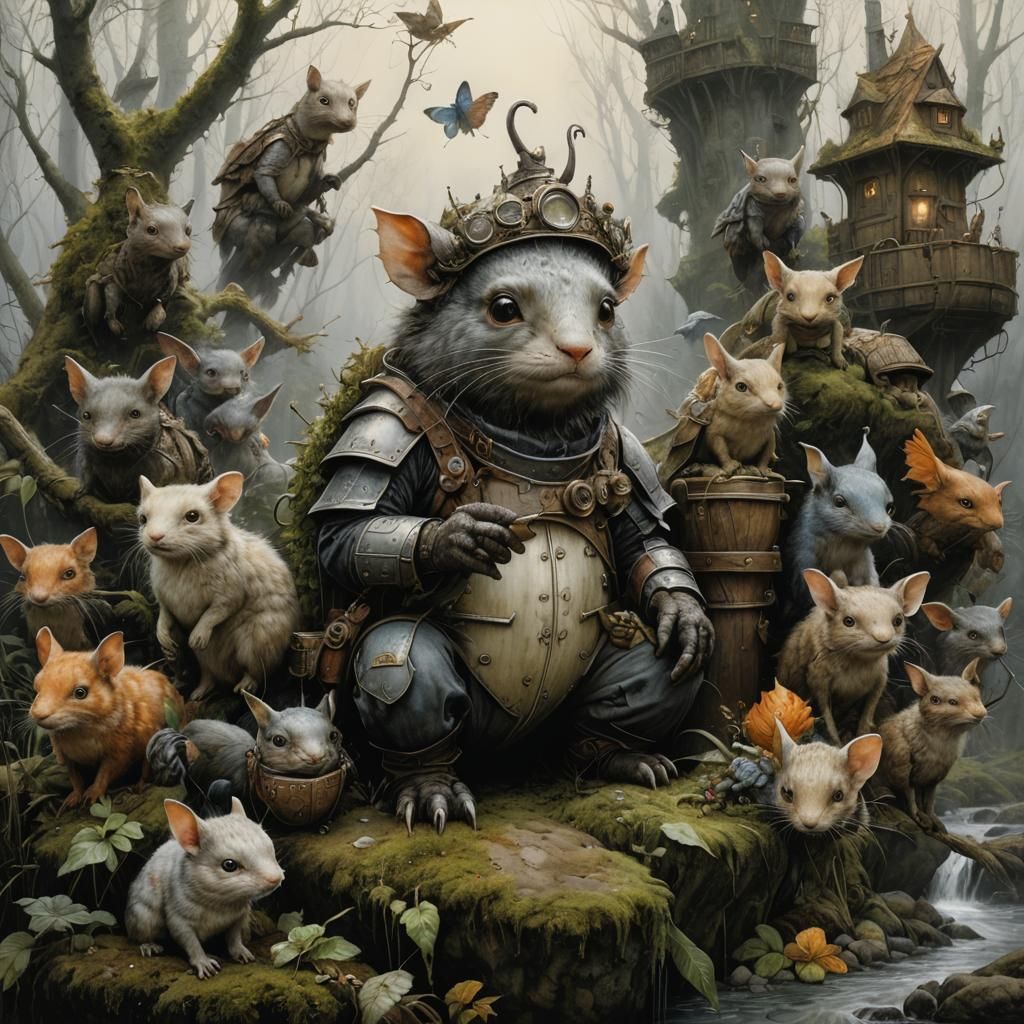 Fae Creatures - AI Generated Artwork - NightCafe Creator