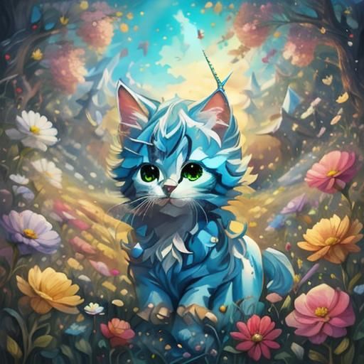 Kitten - AI Generated Artwork - NightCafe Creator
