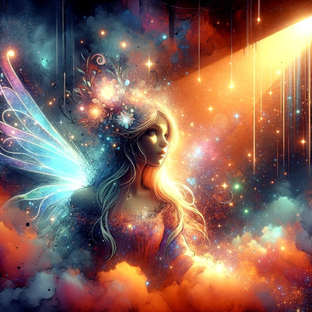 Kidcore, Liminal, Watercolor - Kidcore, Liminal, Watercolor