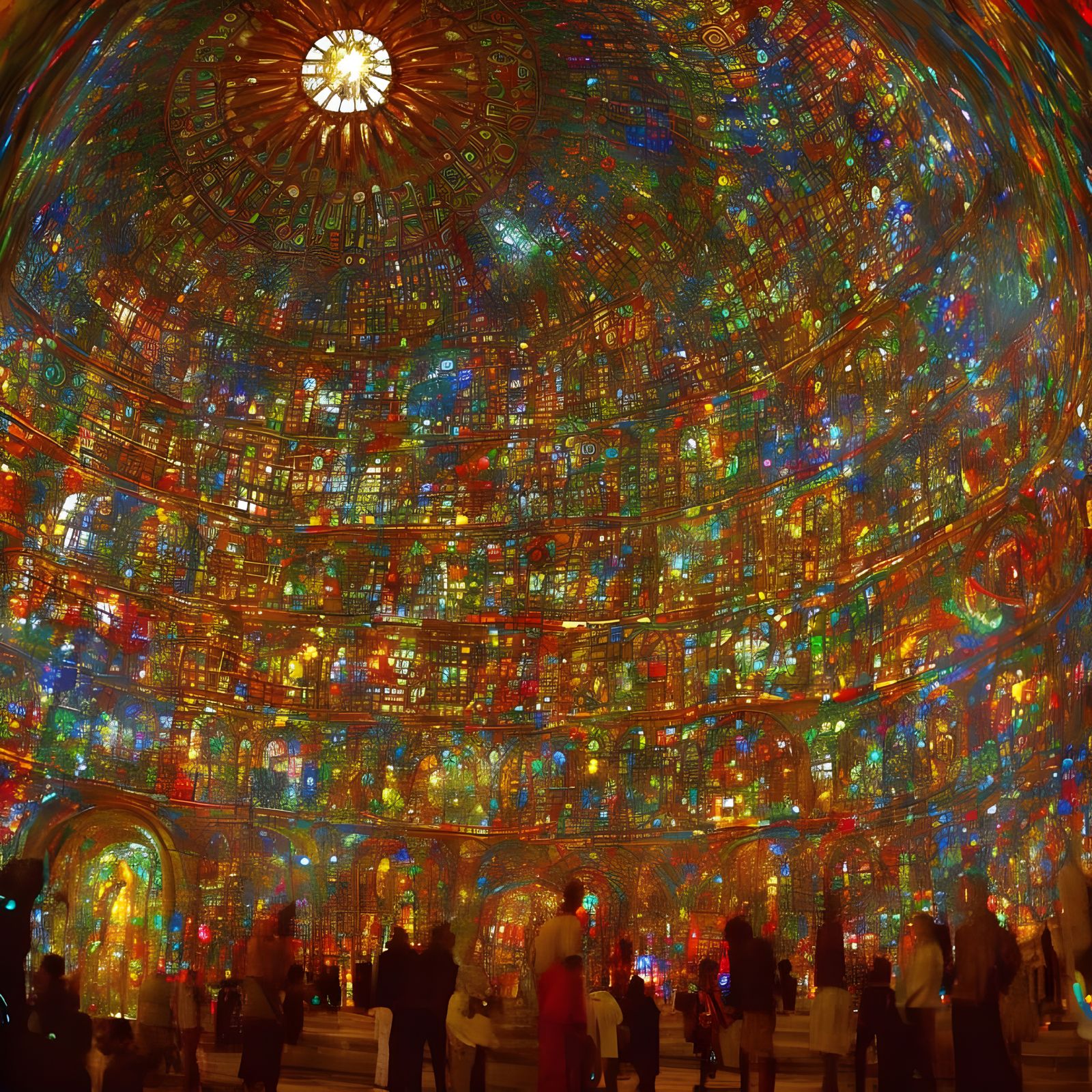 Terrence McKenna describes the Machine Elves in the Dome - AI Generated ...