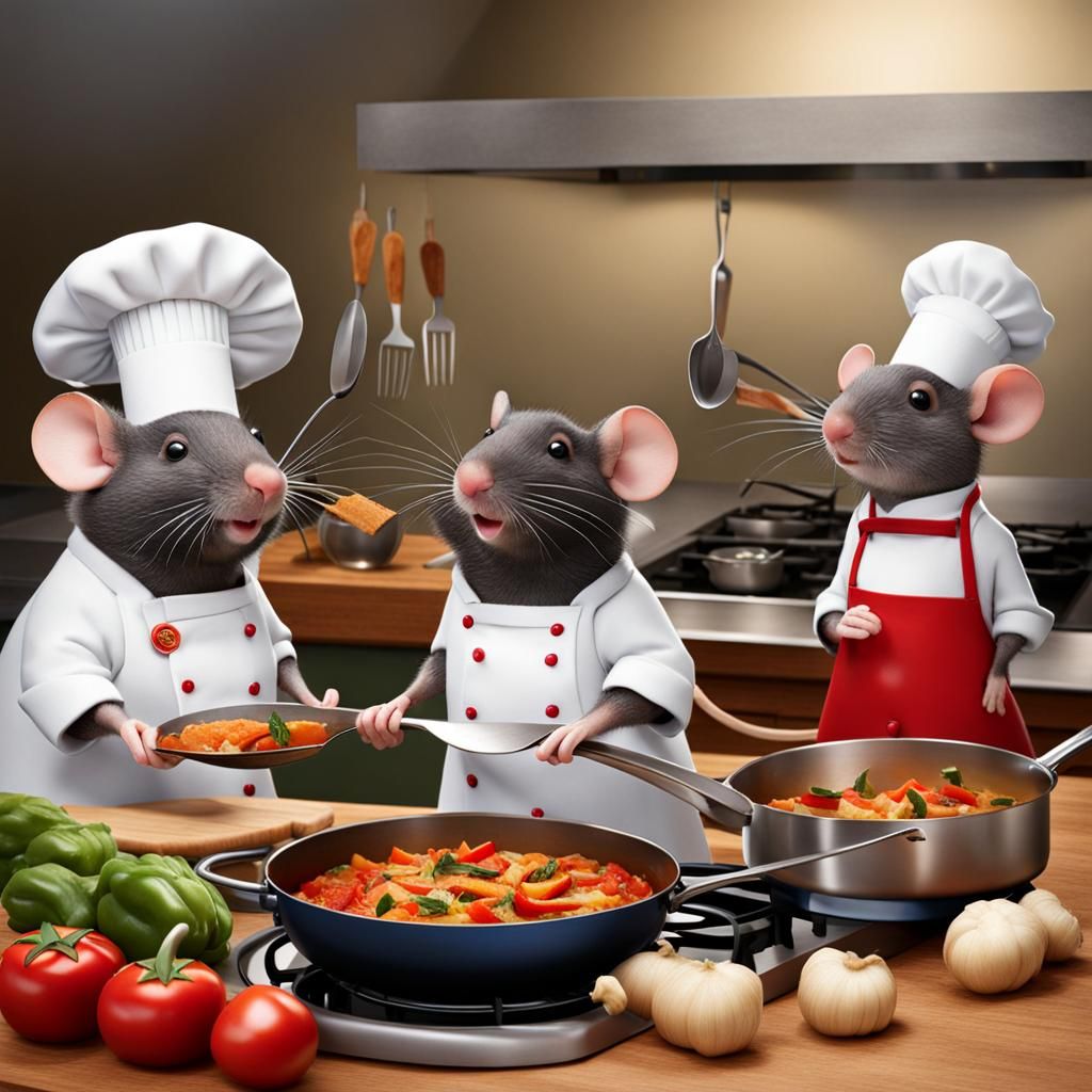 MasterChef Ratatouille - AI Generated Artwork - NightCafe Creator