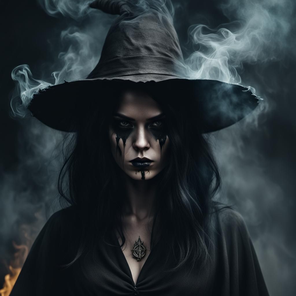 Badass Witch 002 - AI Generated Artwork - NightCafe Creator