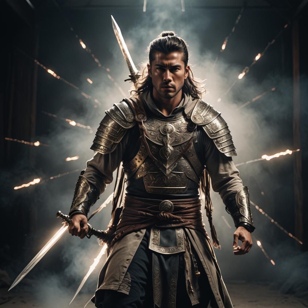 Spiritual Warrior - AI Generated Artwork - NightCafe Creator